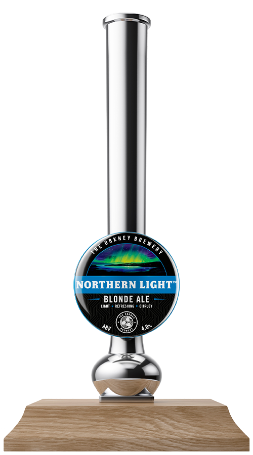 Pump Clip - Northern Light – Orkney Brewery